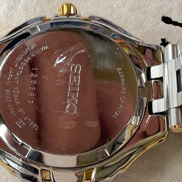 Seiko | Accessories | Seiko Arcadia Tt Men Battery Wr0m Stainless Steel ...